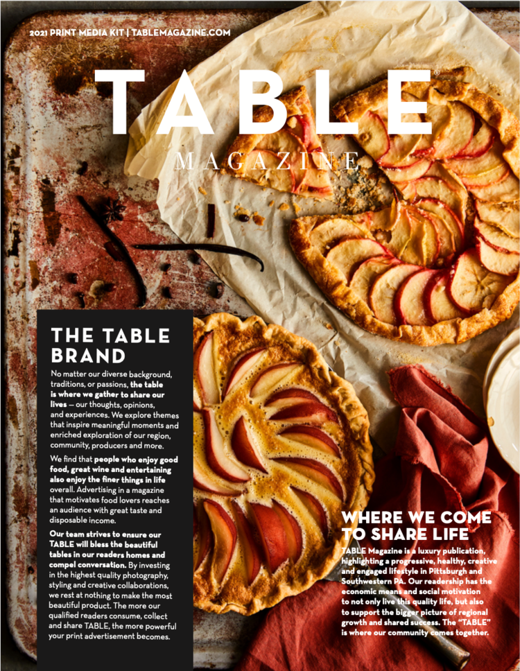 Advertise With TABLE - Table Magazine