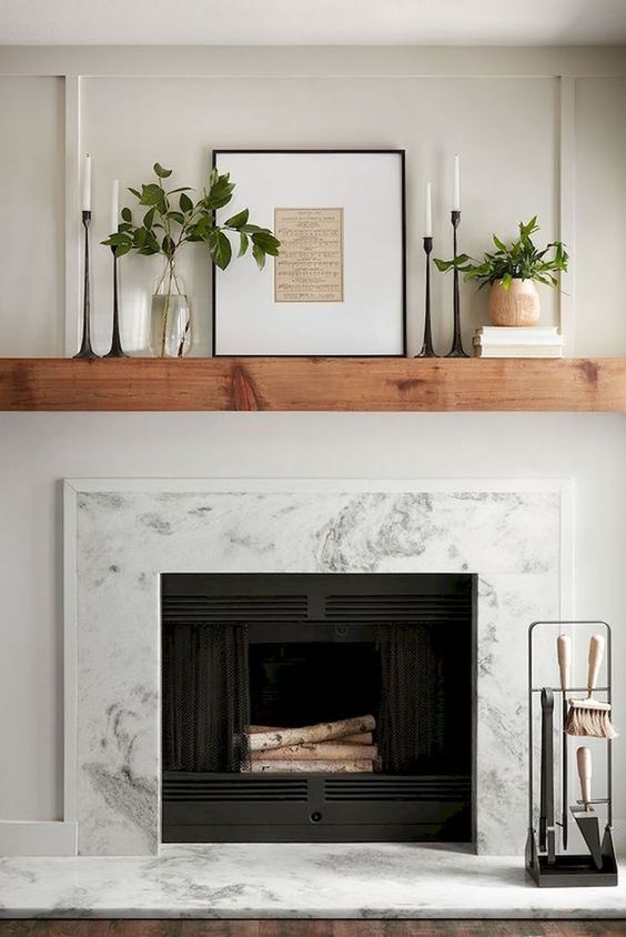 3 Ways to Style Your Mantle - Table Magazine