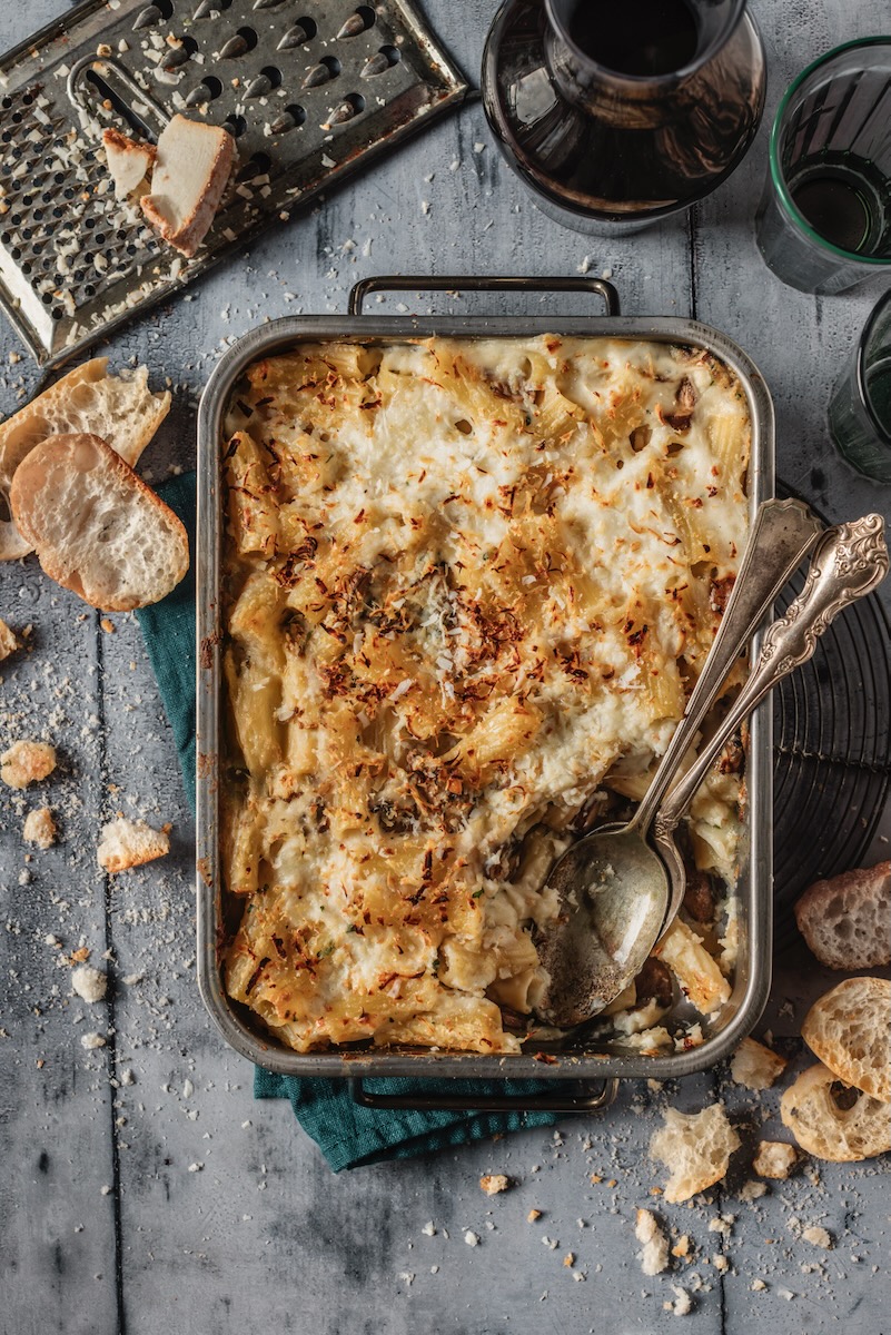 Vegetarian Pasta au Gratin - Table Magazine