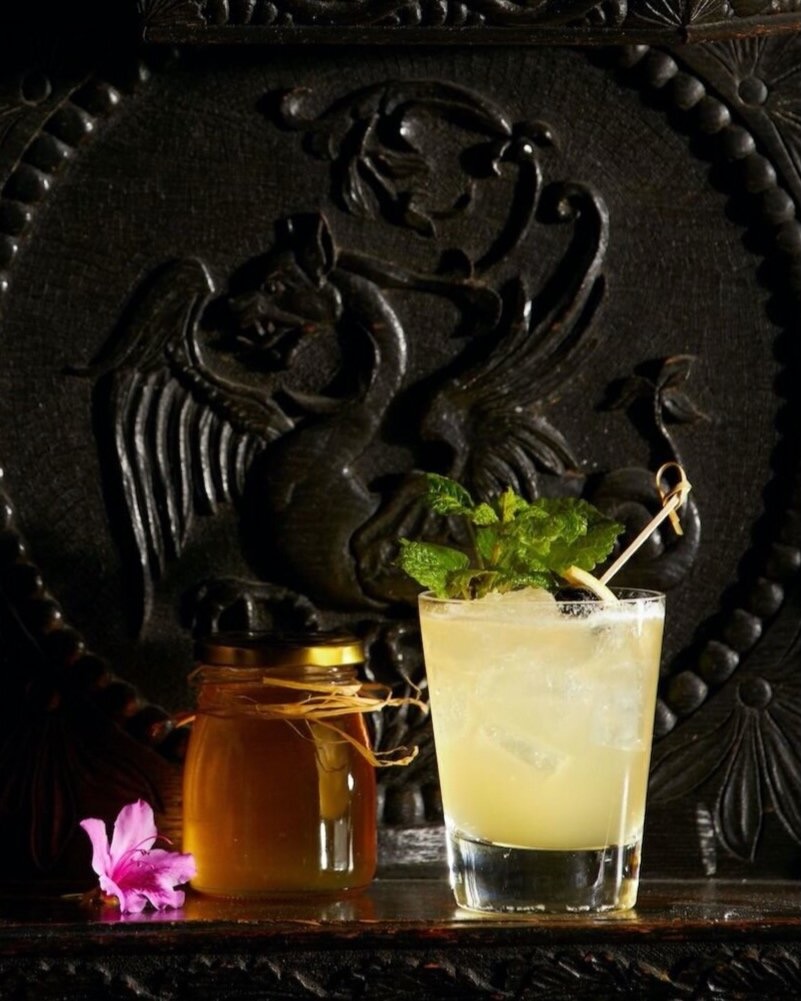 Spring Overture Bee's Knees Variation Cocktail - Table Magazine